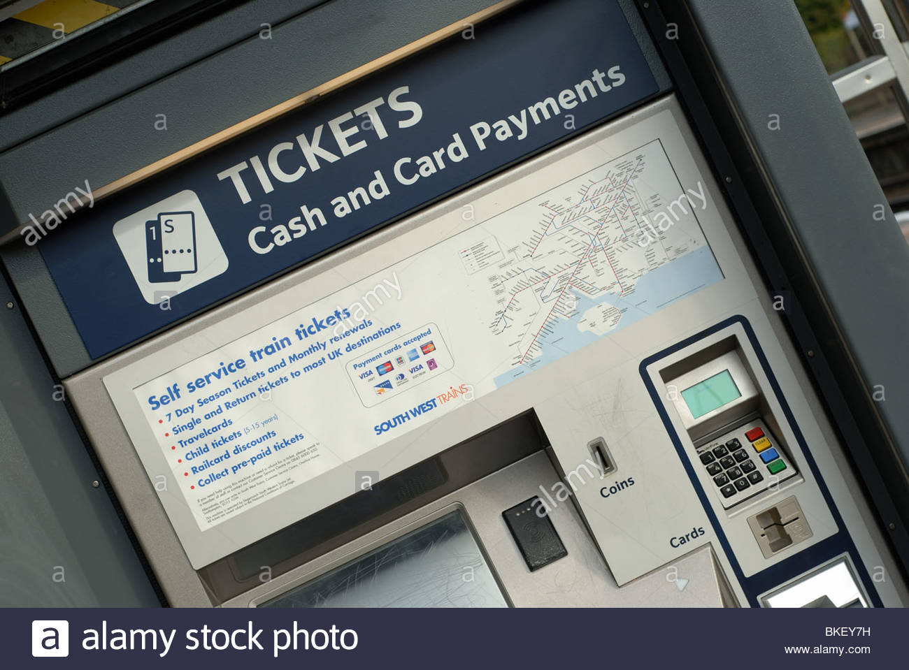 Train Vending Machine Train Tickets Stock Photos & Train Vending ...