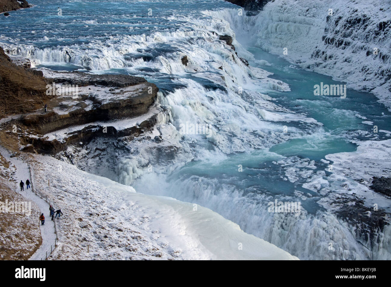 Reykjavik waterfall golden circle hi-res stock photography and images ...