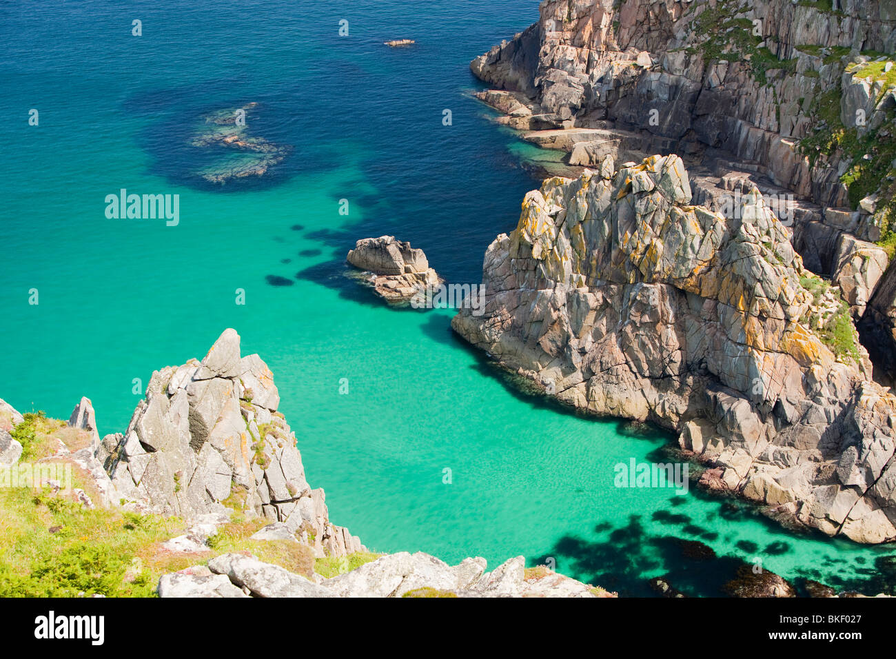Cornish coastal scenery near Pendeen, Cornwall, UK Stock Photo - Alamy