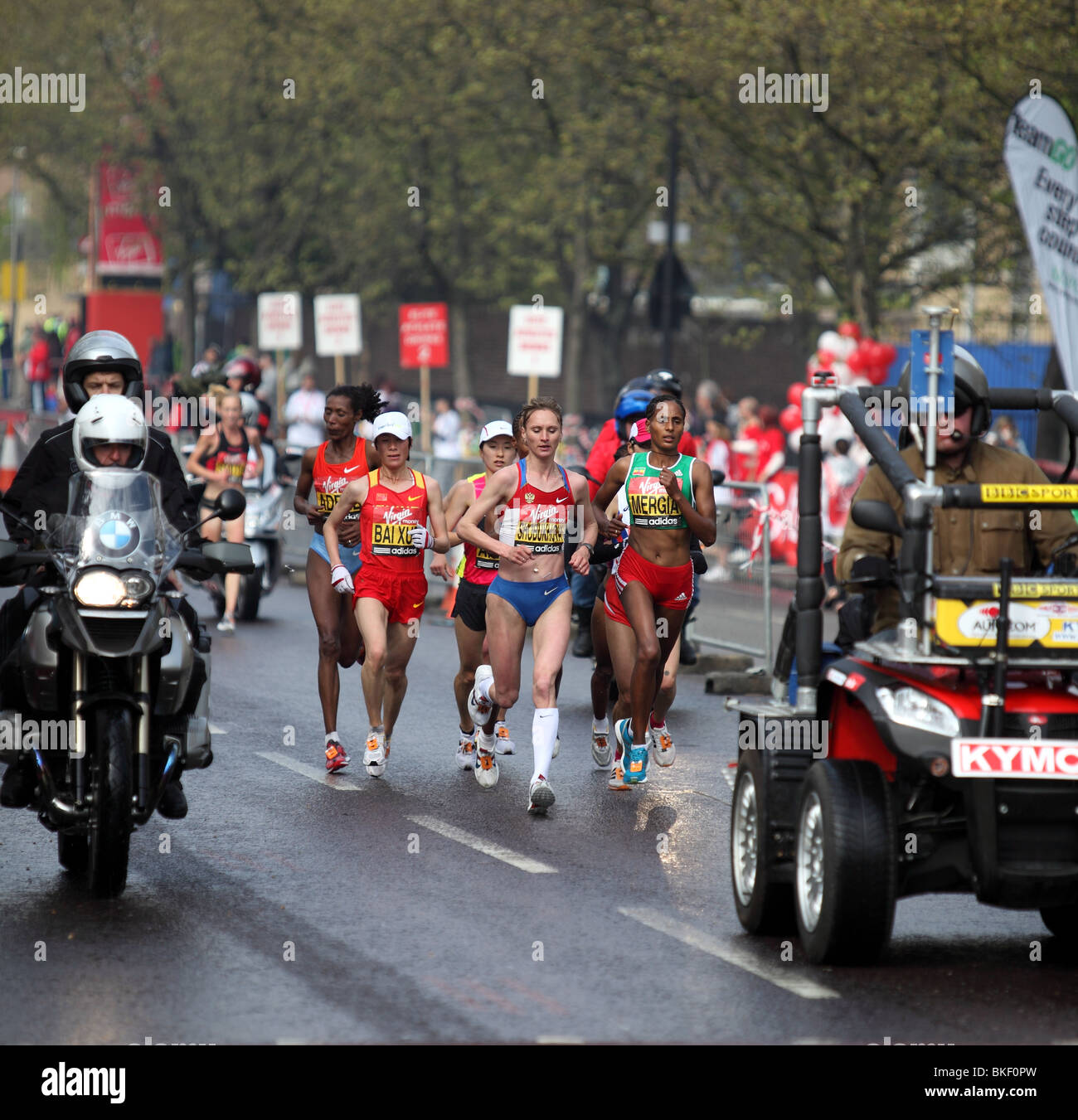 The Virgin London Marathon 2010 Stock Photo - Alamy
