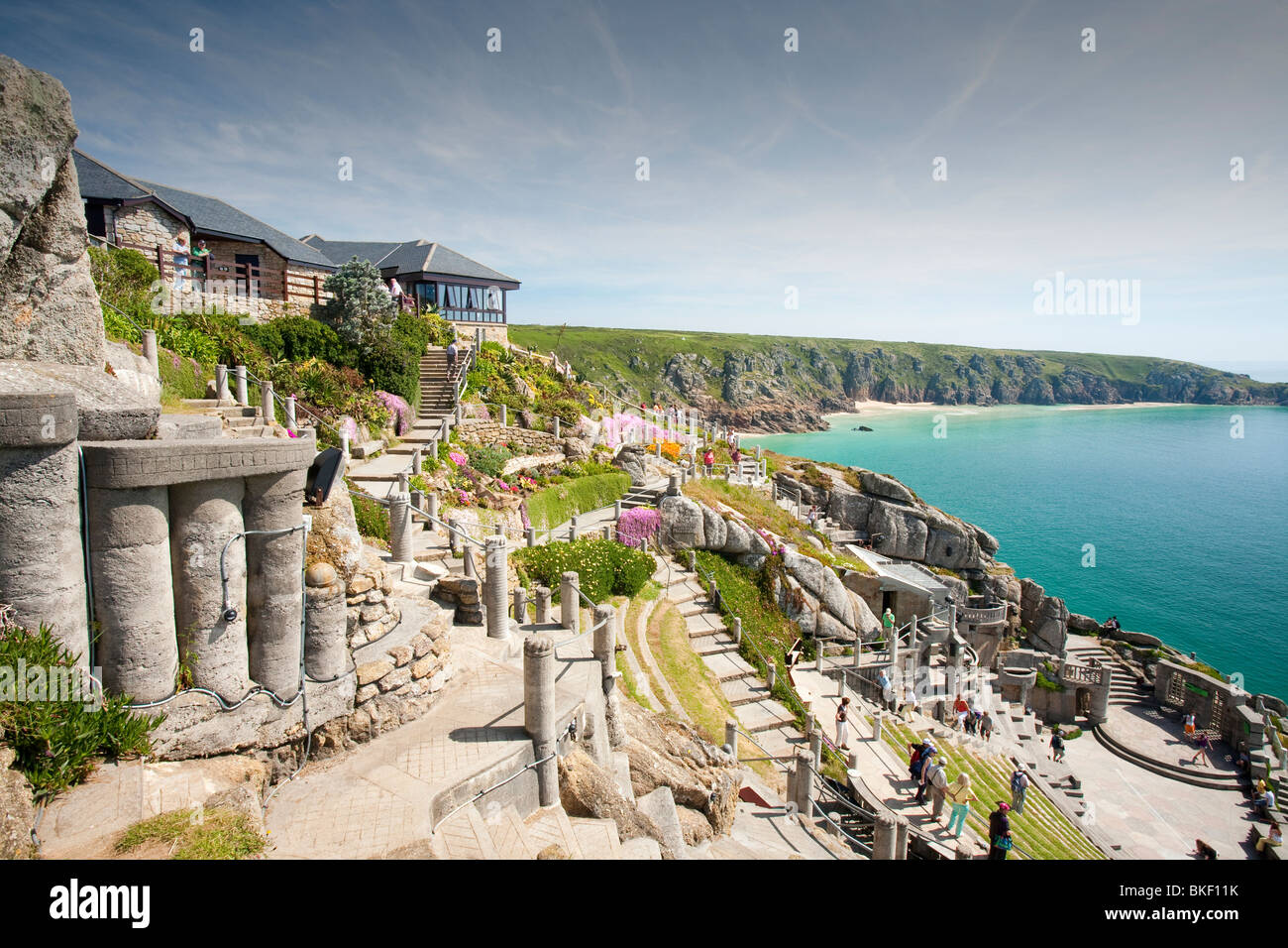 Minack theatre open air cliff hi-res stock photography and images - Alamy