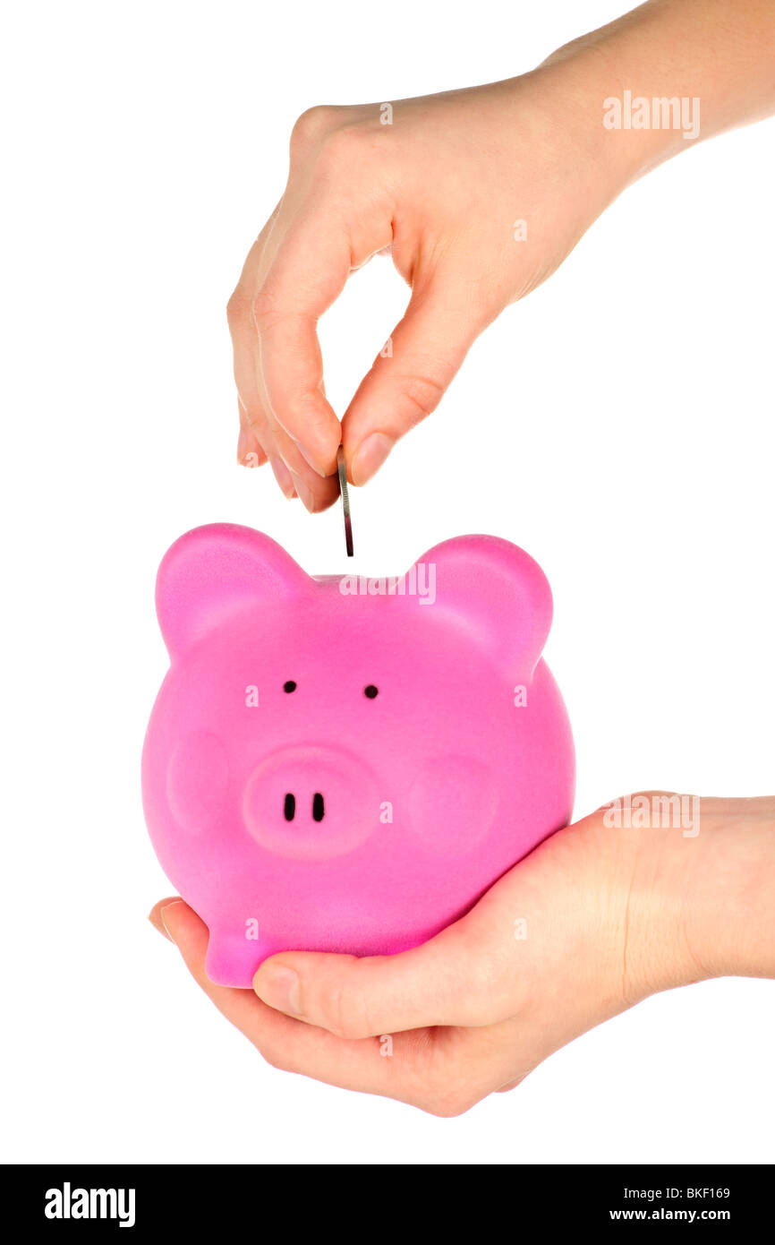 Coin hands hi-res stock photography and images - Alamy