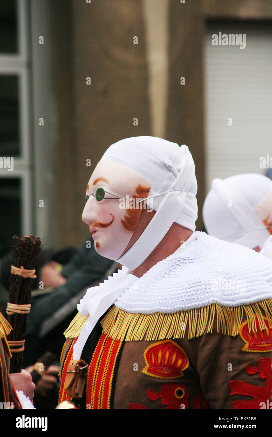 Gilles of Binche Carnival. Ancient and representative cultural event of ...