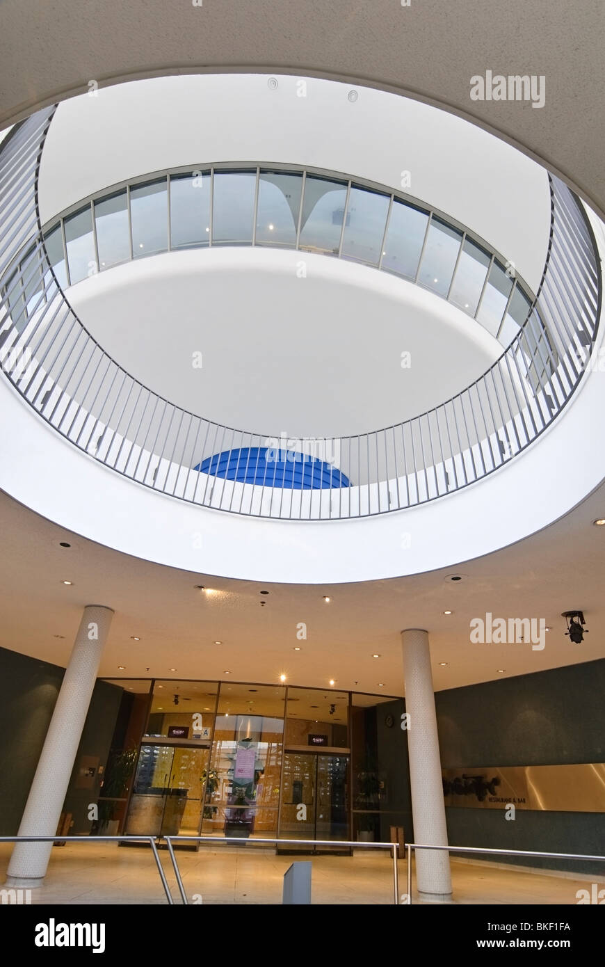 The Encounter Restaurant at LAX from below, Los Angeles International ...