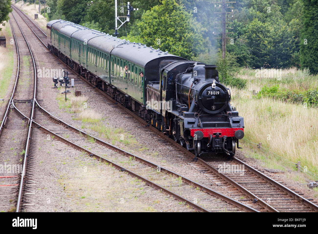 Steam locomotive tracks hi-res stock photography and images - Alamy