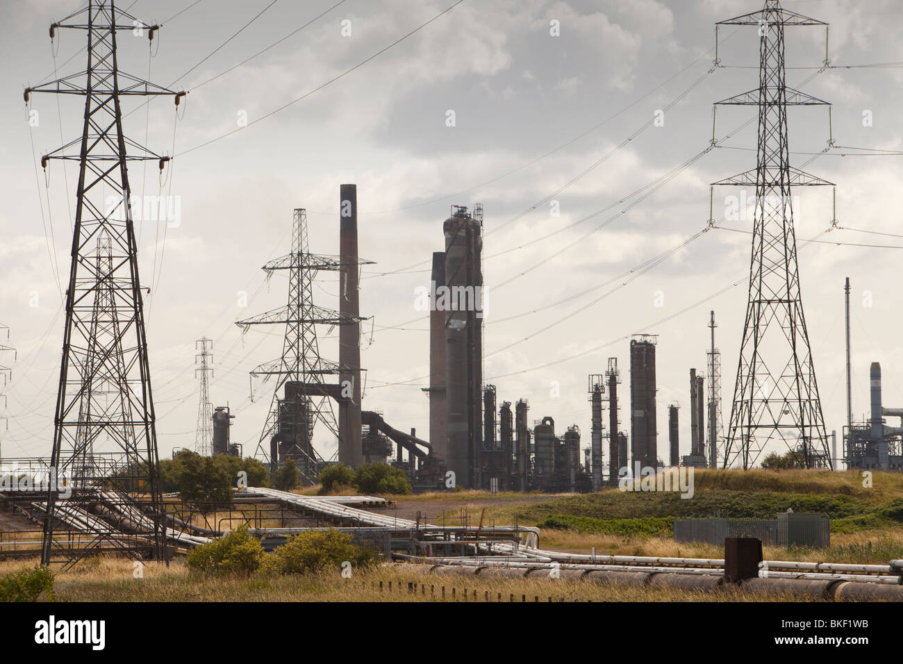 Heavy industry on Teeside, North East, UK Stock Photo - Alamy