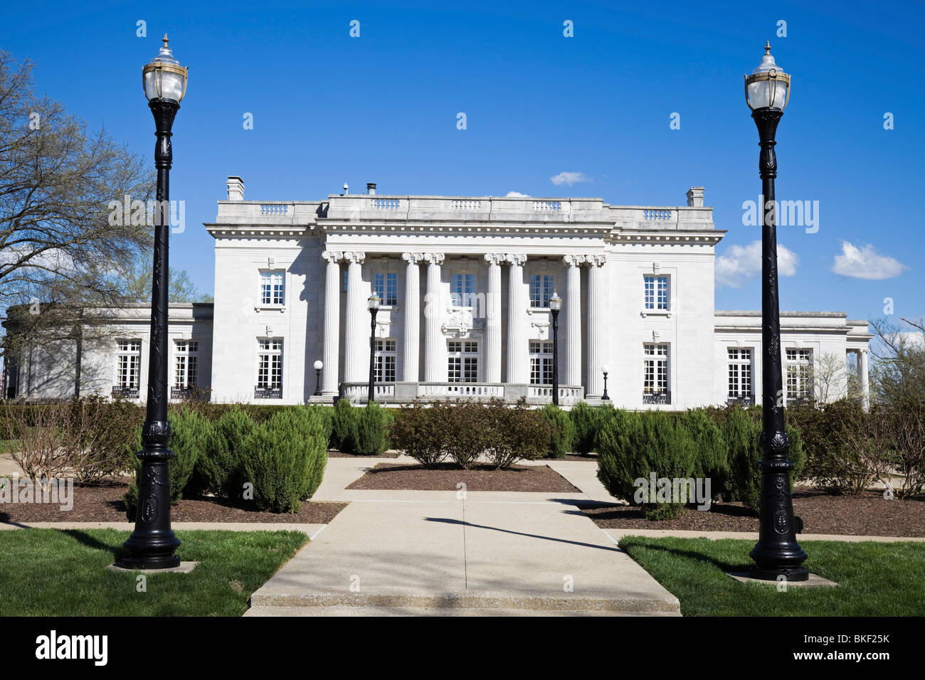 Governor's Mansion in Frankfort, Kentucky. State Capitol complex Stock ...