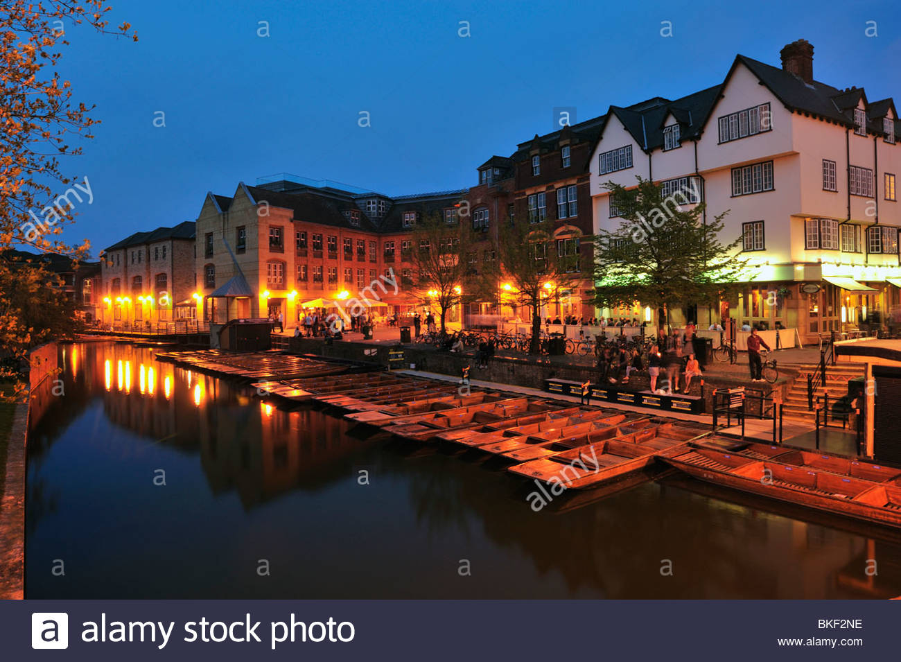 Cambridge At Night Stock Photos & Cambridge At Night Stock Images - Alamy