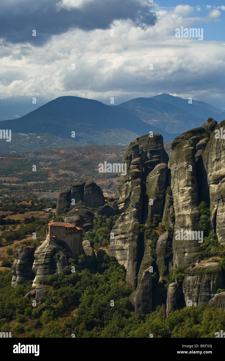 The Holy Monastery of St. Nicholas Anapausas, Meteora area, Thessaly ...