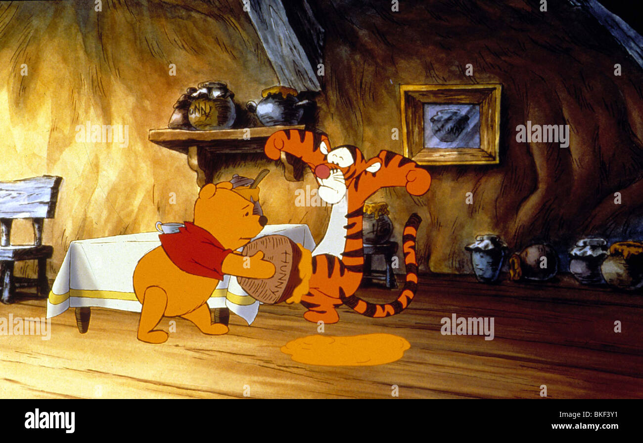 THE TIGGER MOVIE (2000) ANIMATED CREDIT DISNEY TTIM 007 Stock Photo - Alamy
