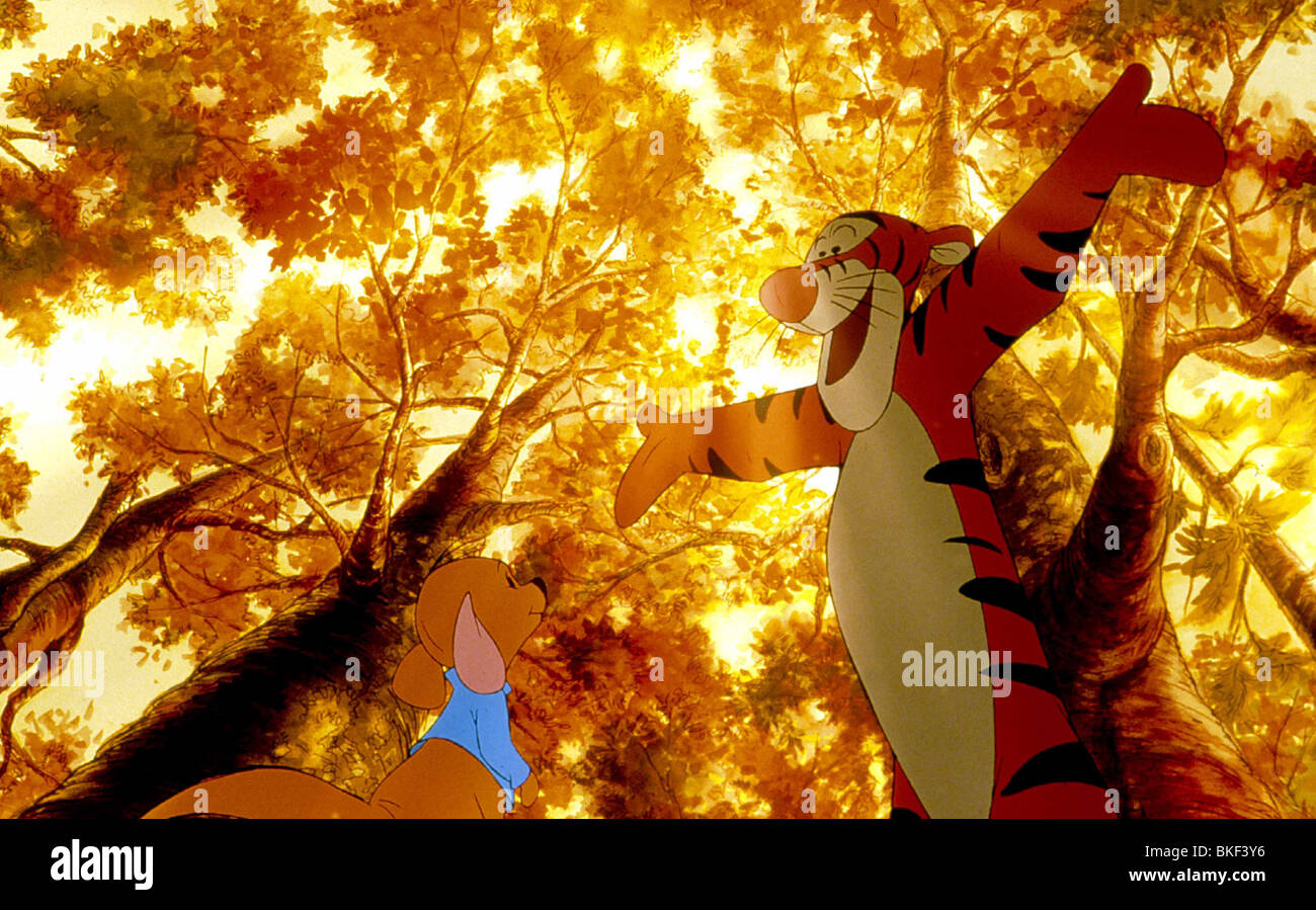 THE TIGGER MOVIE (2000) ANIMATED CREDIT DISNEY TTIM 016 Stock Photo - Alamy