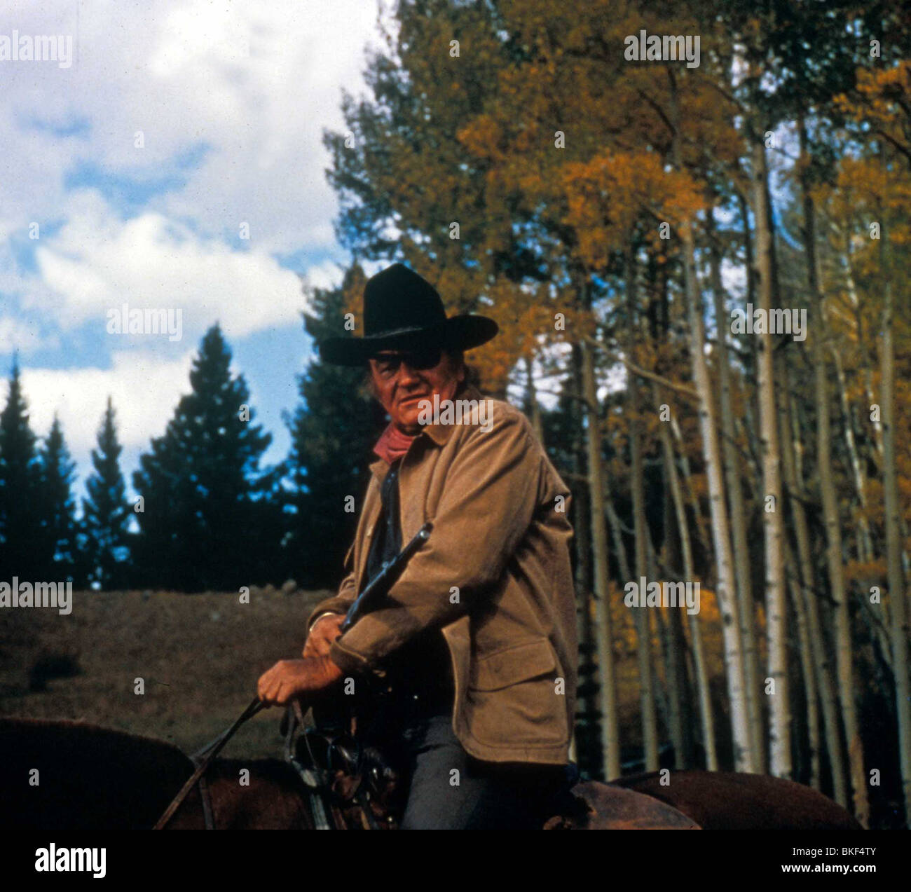 TRUE GRIT -1969 JOHN WAYNE Stock Photo - Alamy