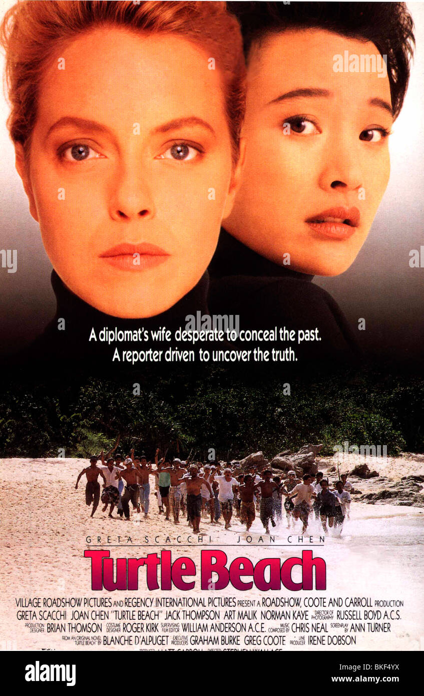 TURTLE BEACH (1992) STEPHEN WALLACE (DIR) TRB 001VS Stock Photo - Alamy