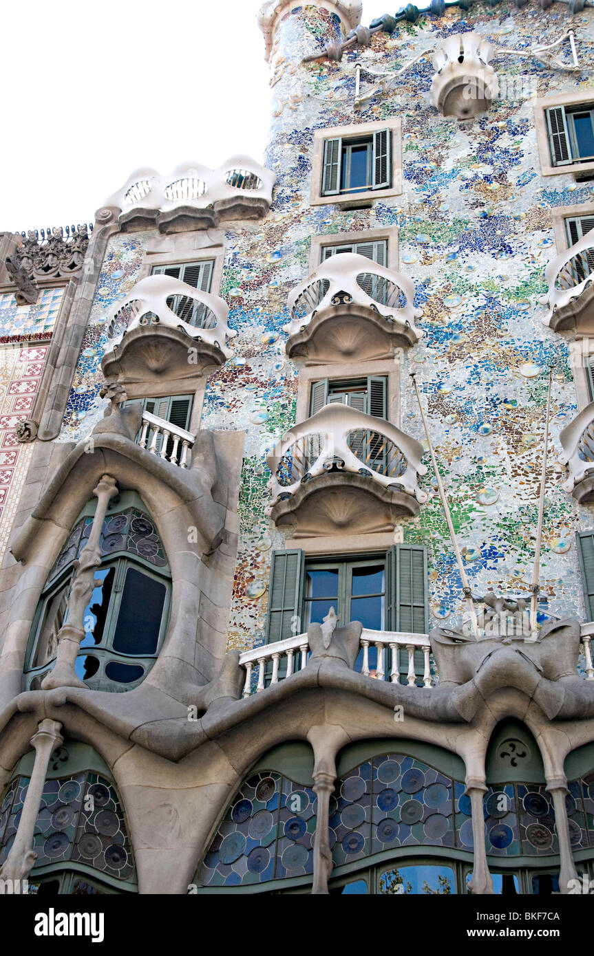 Wunderbar Gaudi Hauser Barcelona Ebenbild