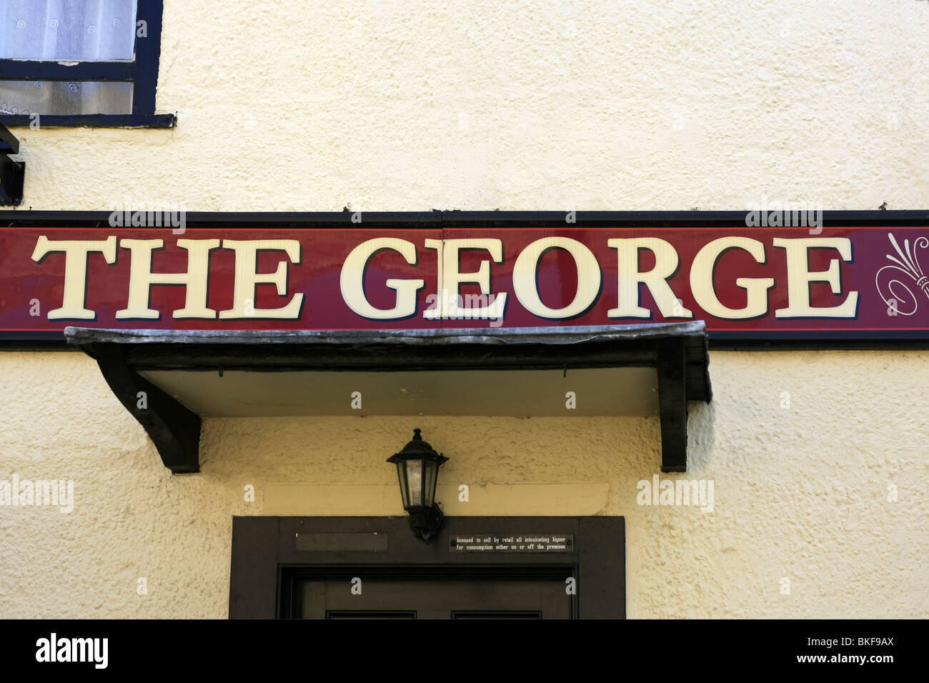 The George Pub Sign named after St. George Patron saint of England ...