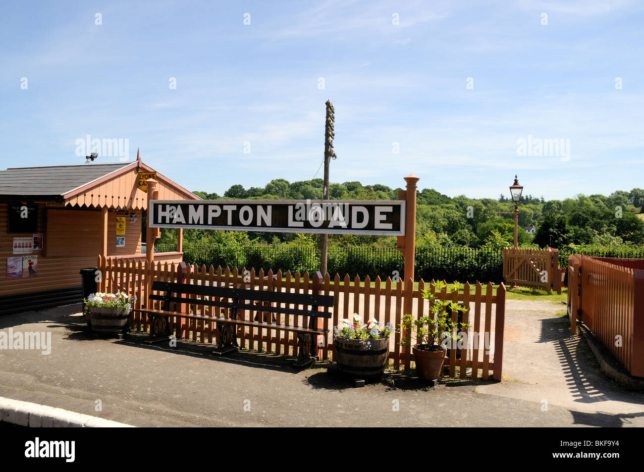 The peaceful environment at Hampton Loade station, Hampton Loade ...