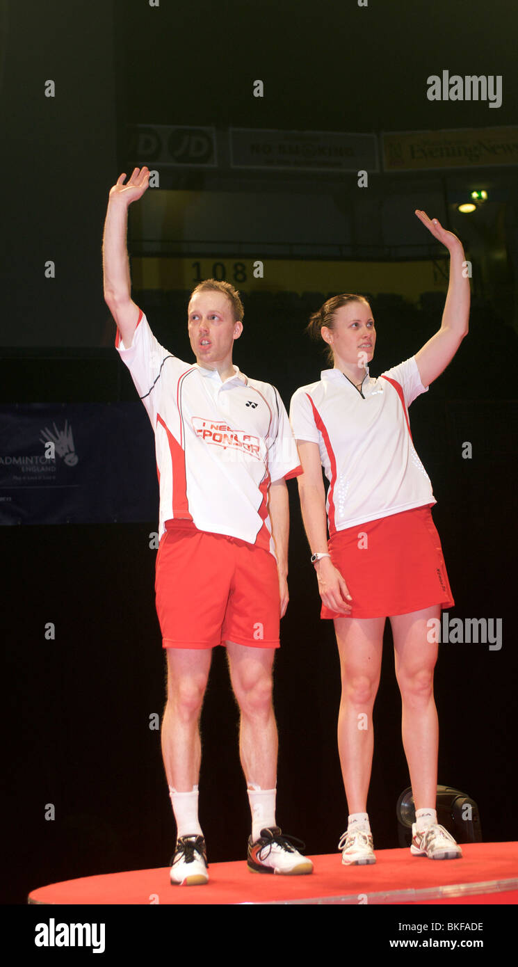 thomas laybourn and kamilla rytter juhl winners of the mixed doubles ...