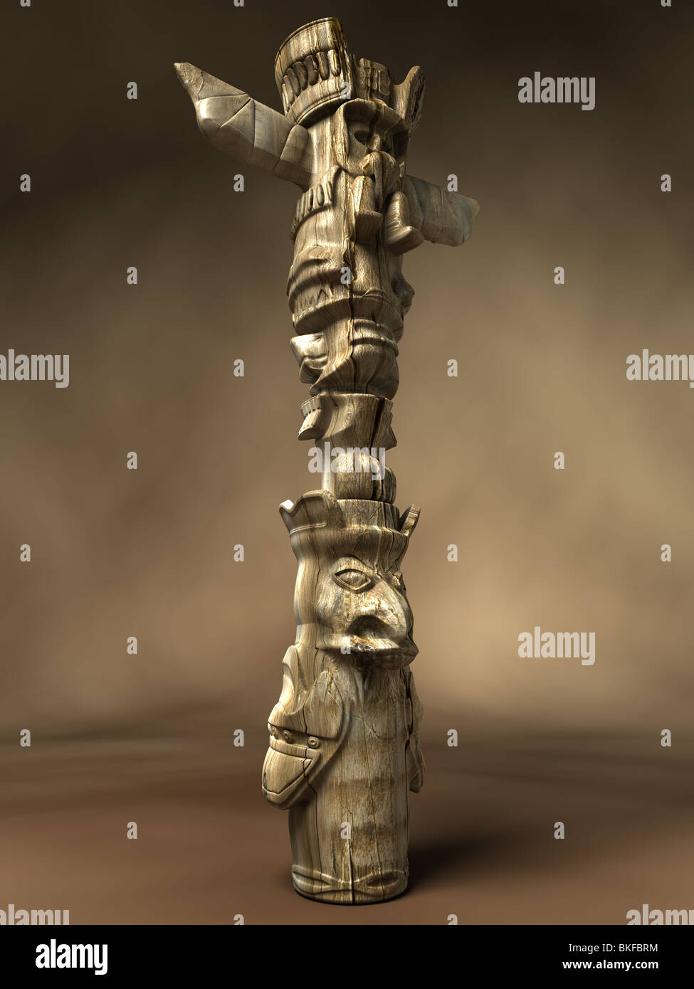 Totemic figures hi-res stock photography and images - Alamy