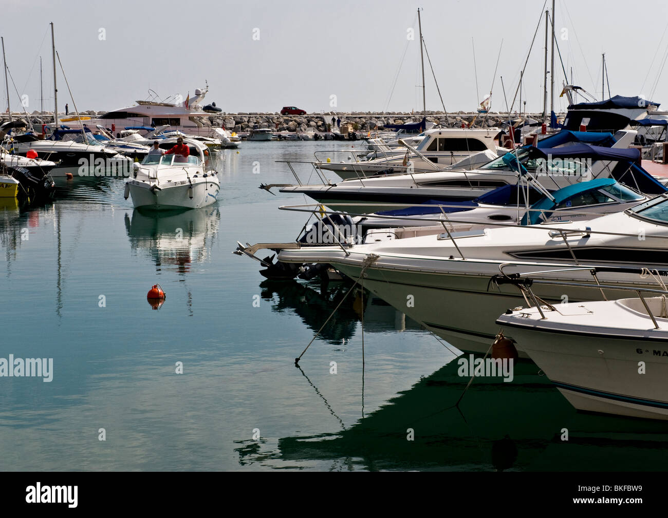 Lovely designer yachts belonging to world's wealthy people anchored in ...