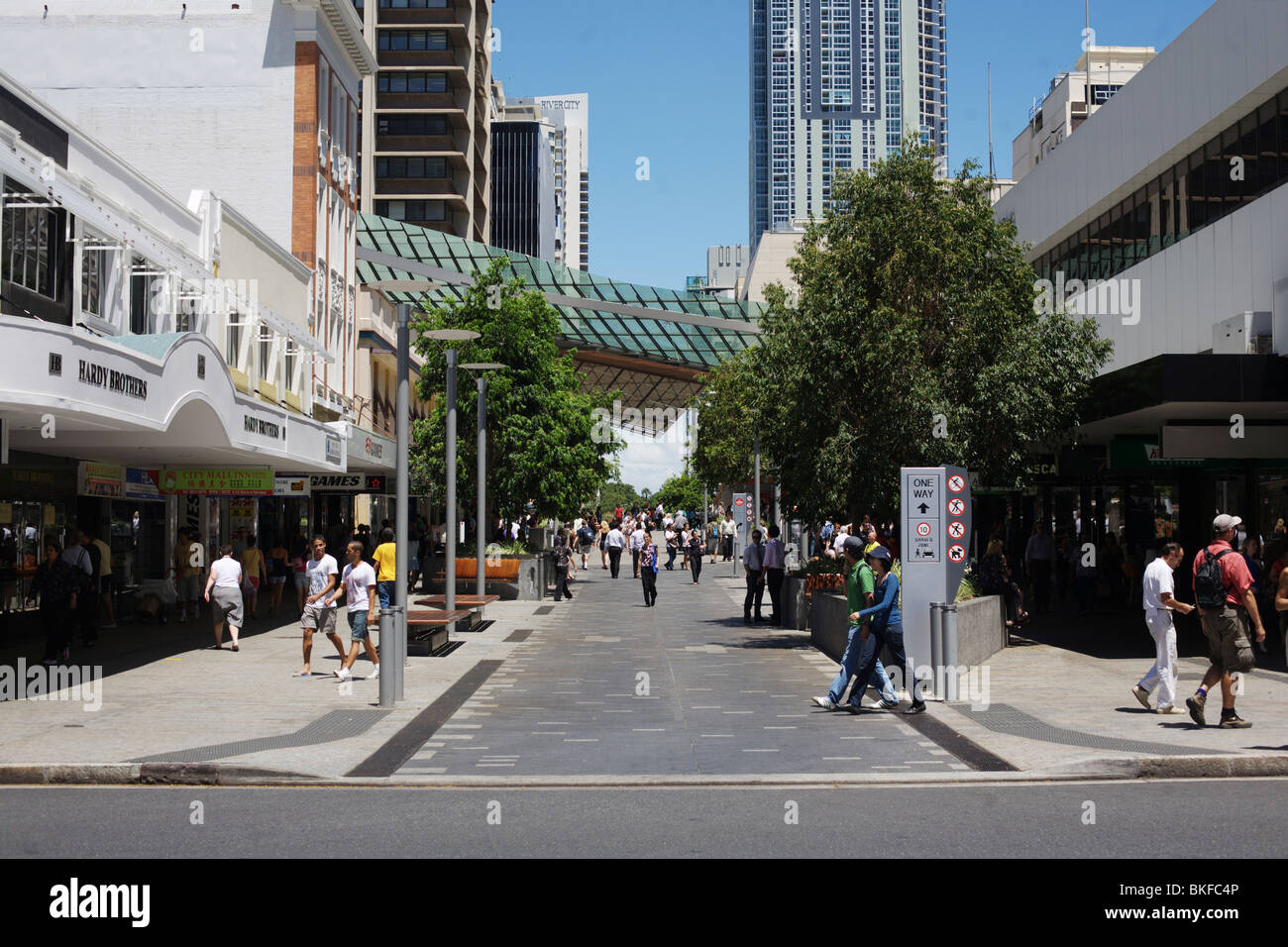 Brisbane albert street hi-res stock photography and images - Alamy