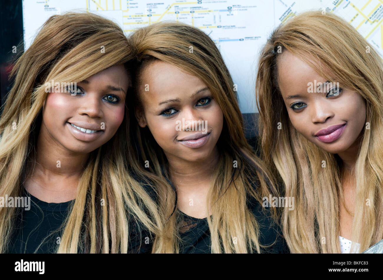 black african model Stock Photo - Alamy