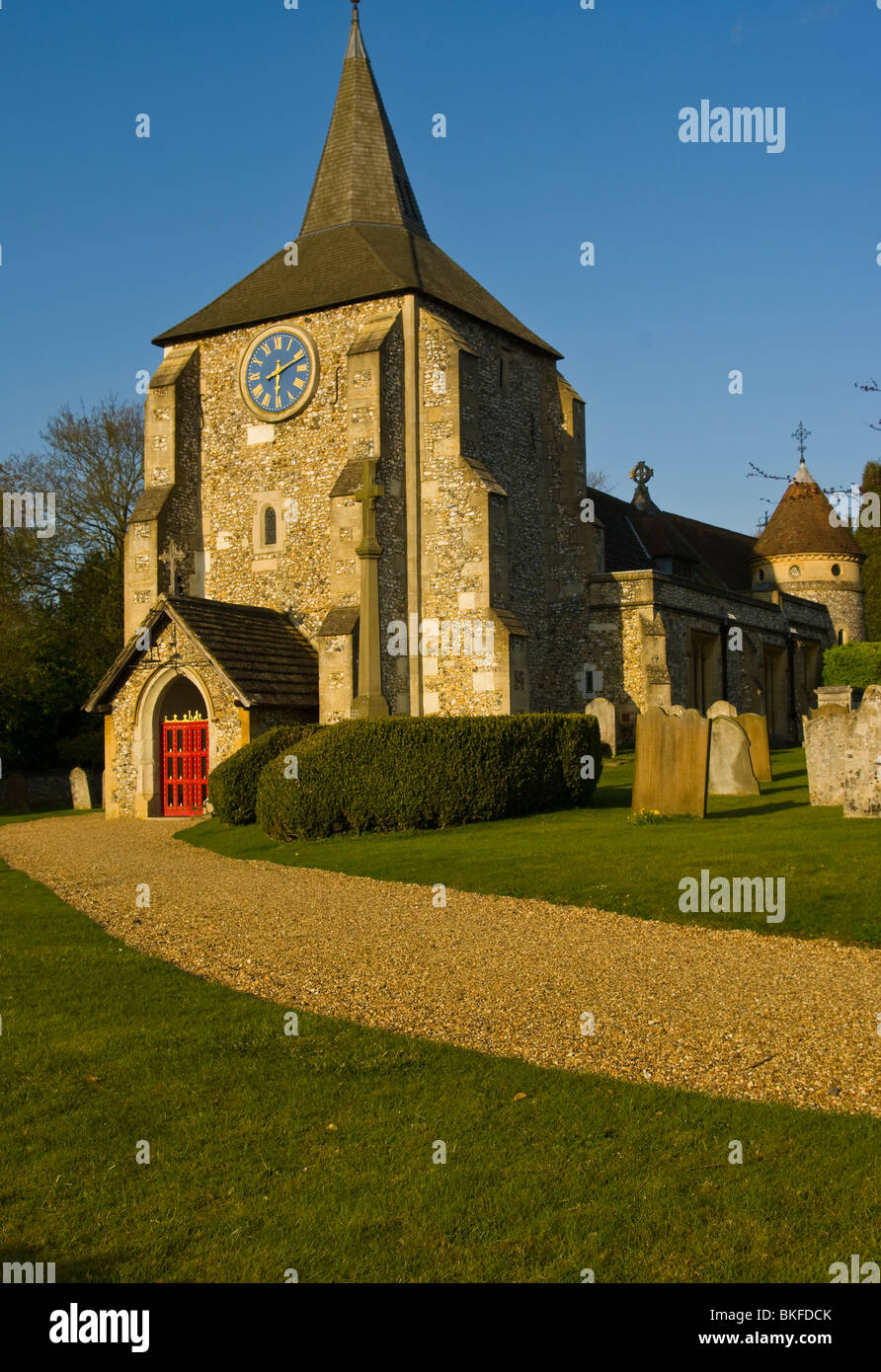 Mickleham church hi-res stock photography and images - Alamy