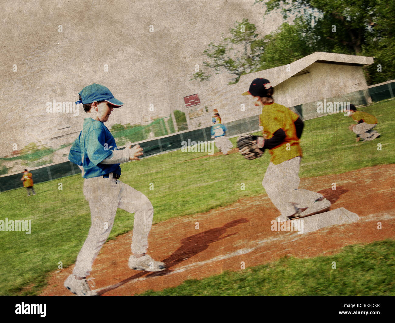 child playing baseball Stock Photo - Alamy