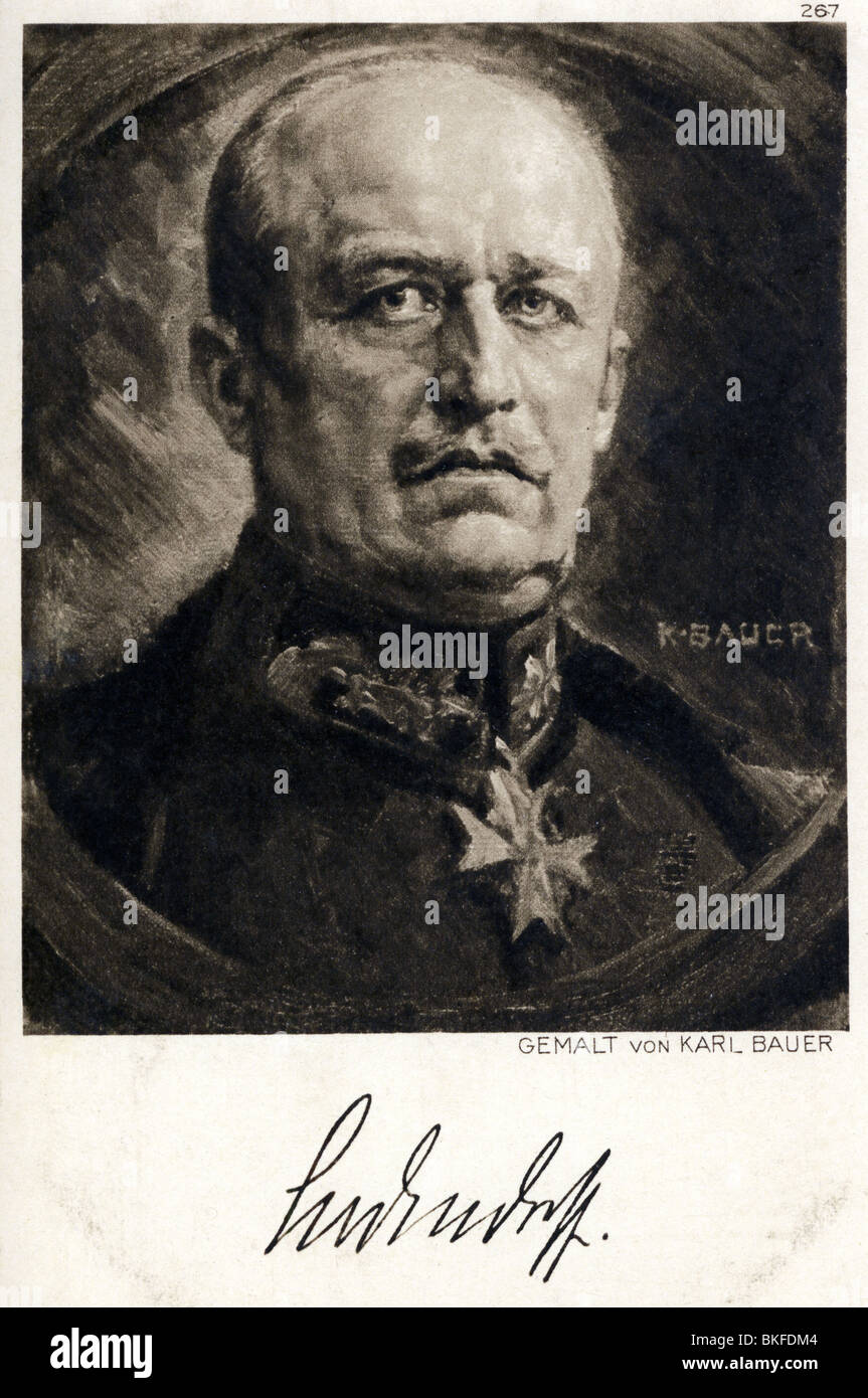 Erich ludendorff german general hi-res stock photography and images - Alamy