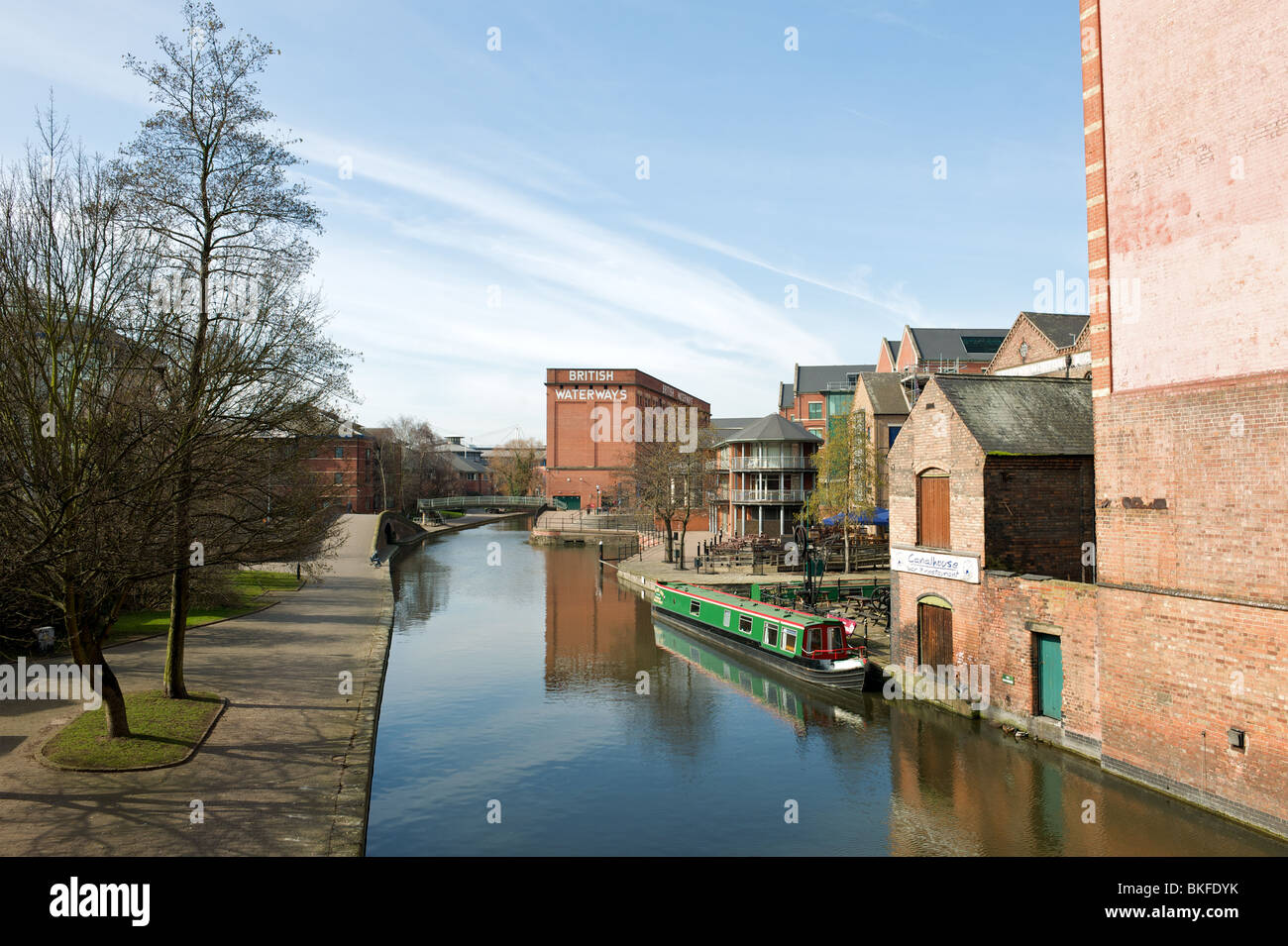 The British Waterways building, Nottingham, England Stock Photo - Alamy