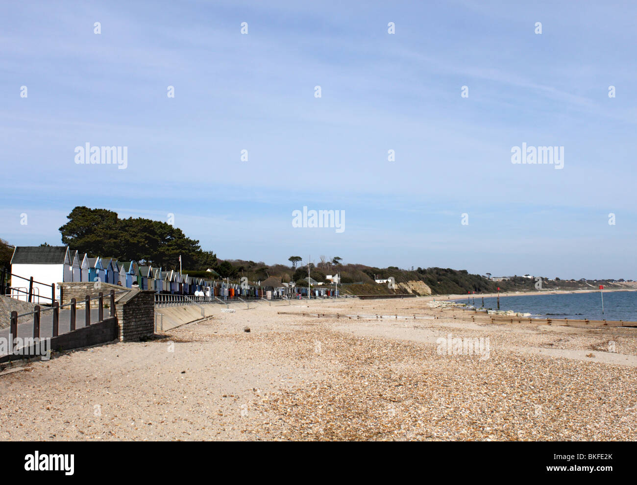 Avon Beach Christchurch Dorset Stock Photo - Alamy