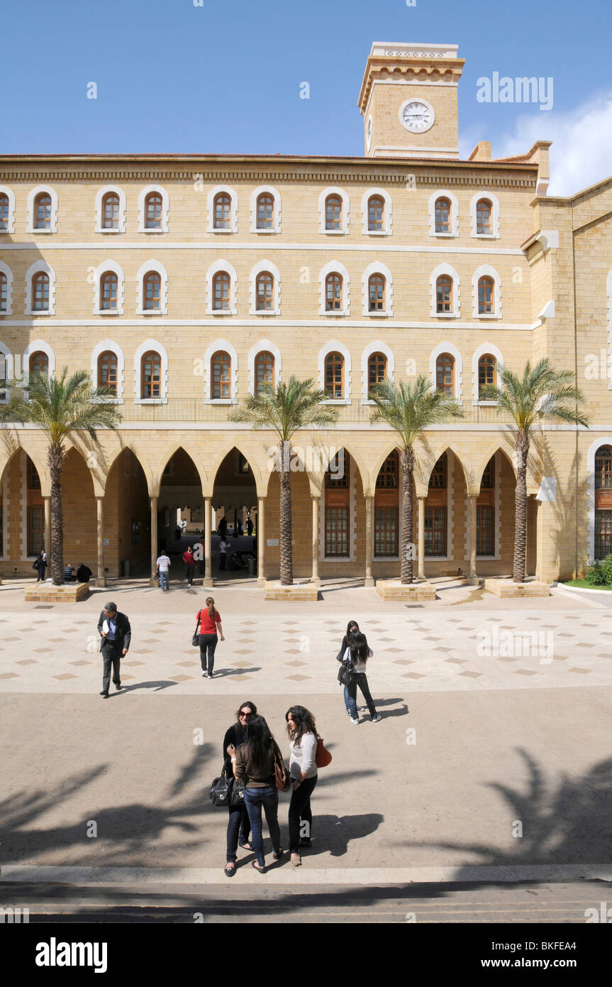 American university of beirut campus hi-res stock photography and images - Alamy