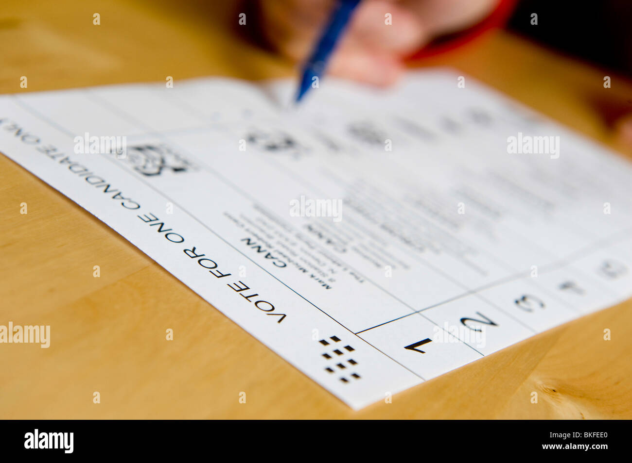 Election voting form conservative High Resolution Stock Photography and ...