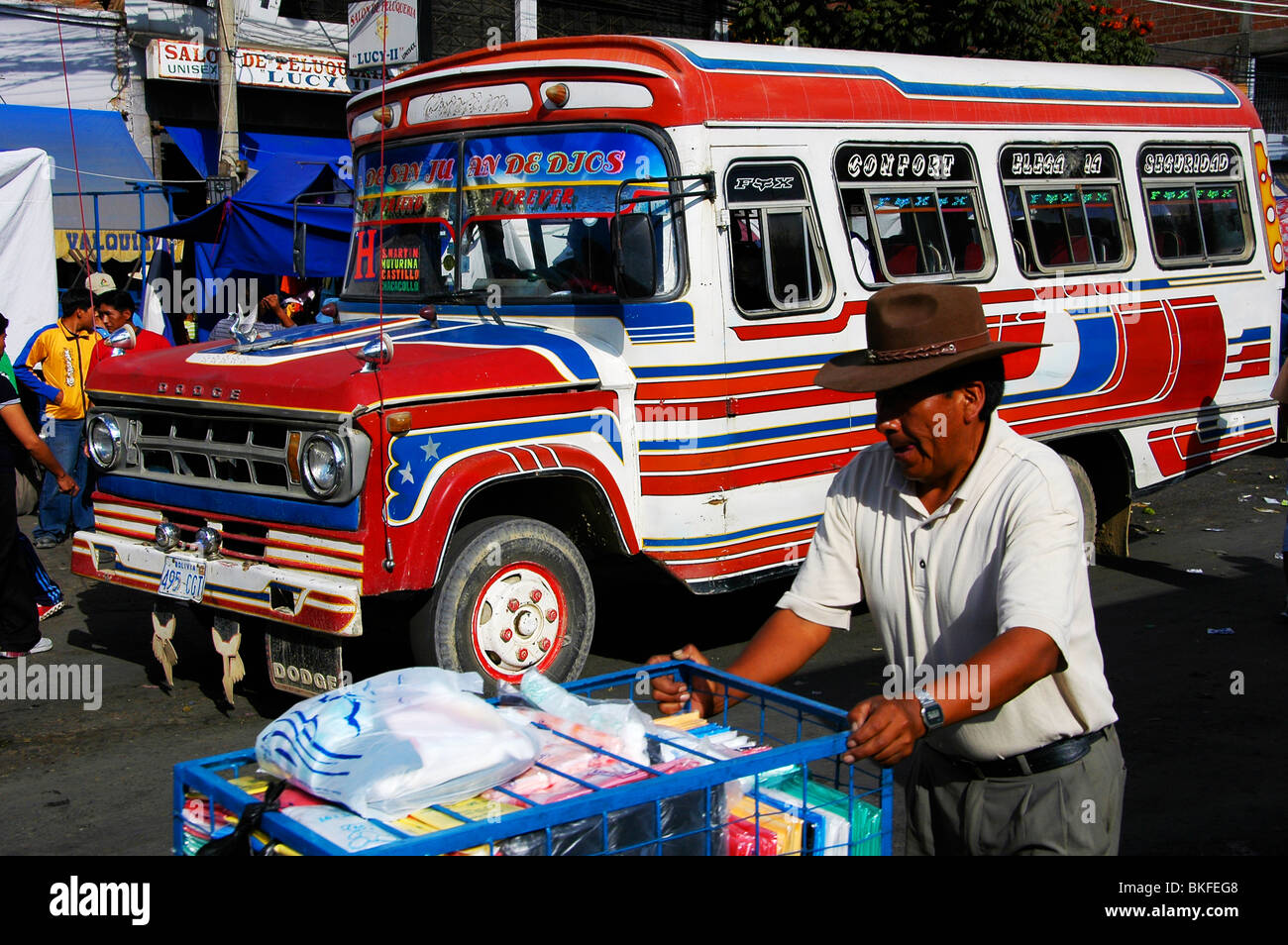 Public bus bolivia hi-res stock photography and images - Alamy