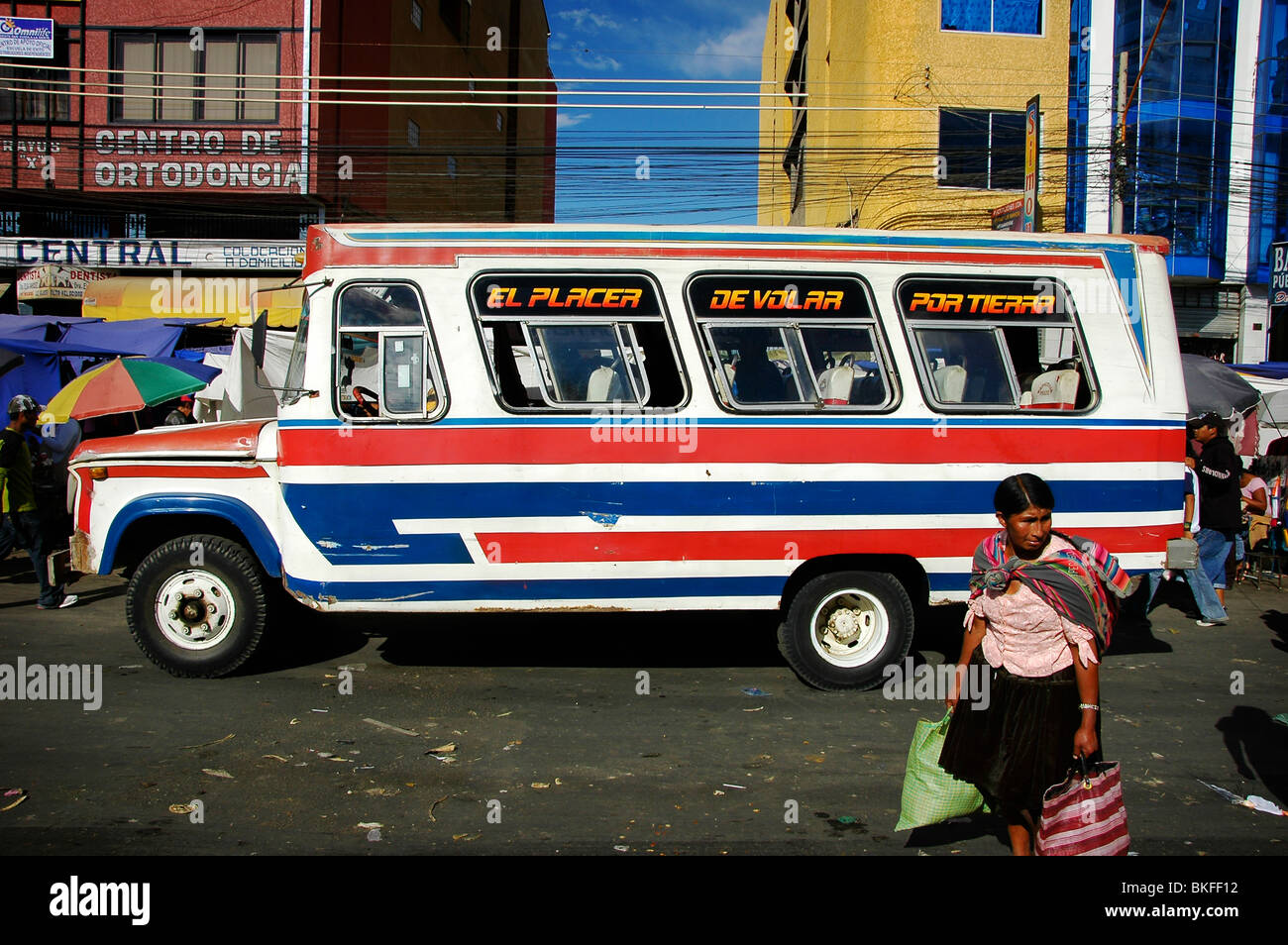 Public bus bolivia hi-res stock photography and images - Alamy