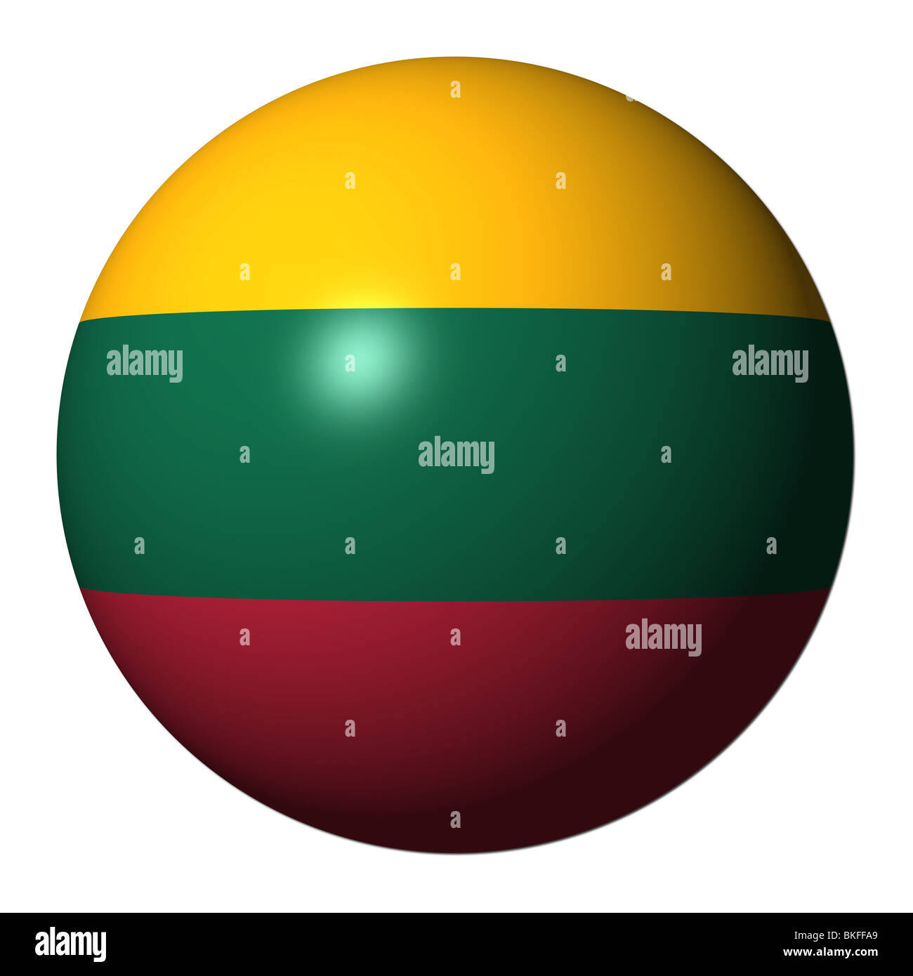 Round lithuanian flag hi-res stock photography and images - Alamy