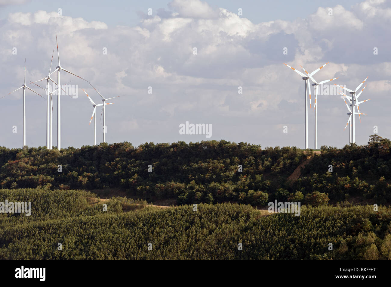 Wind farm Germany Stock Photo - Alamy