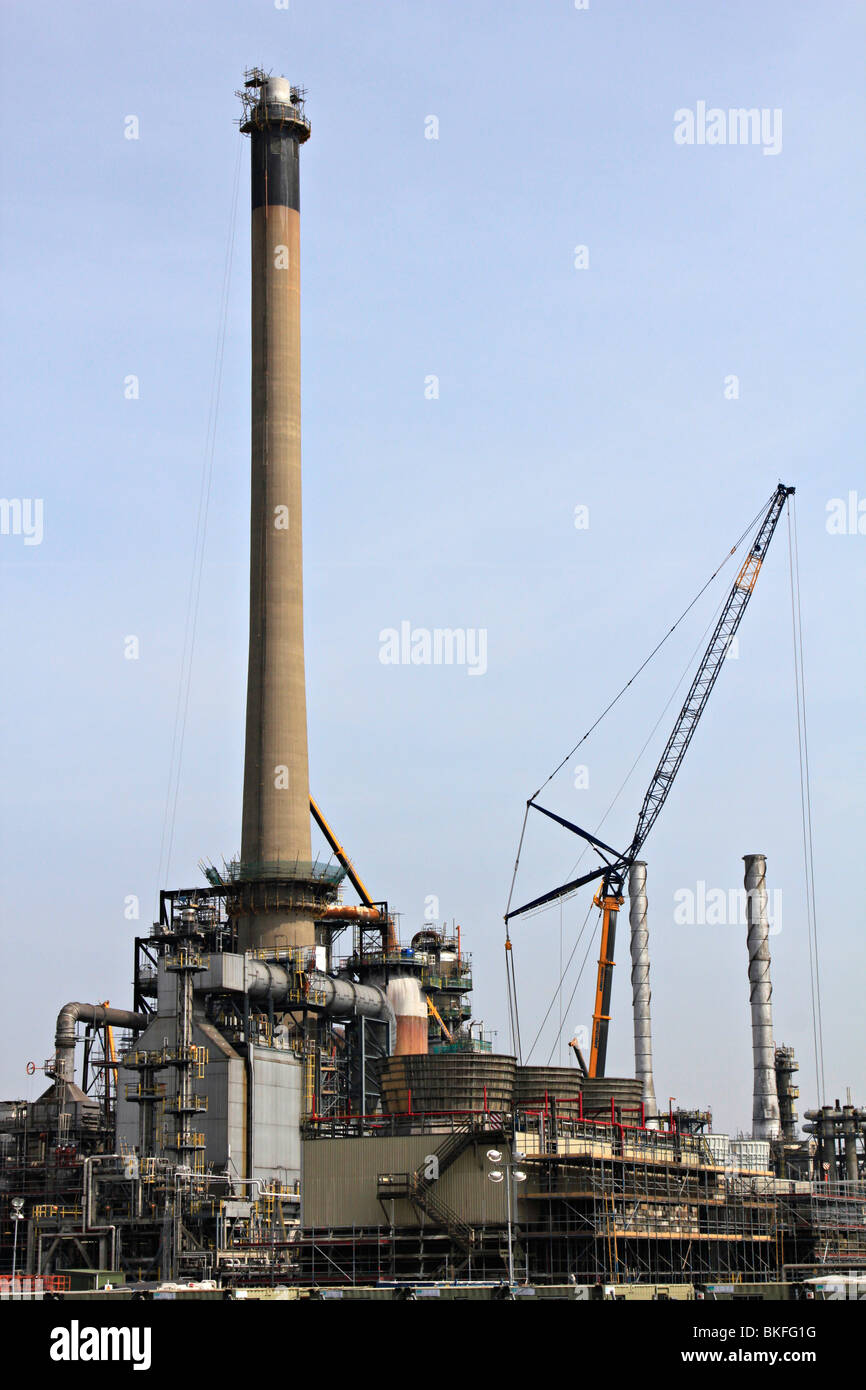 Conoco Phillips humber oil refinery North Lincolnshire england uk gb ...