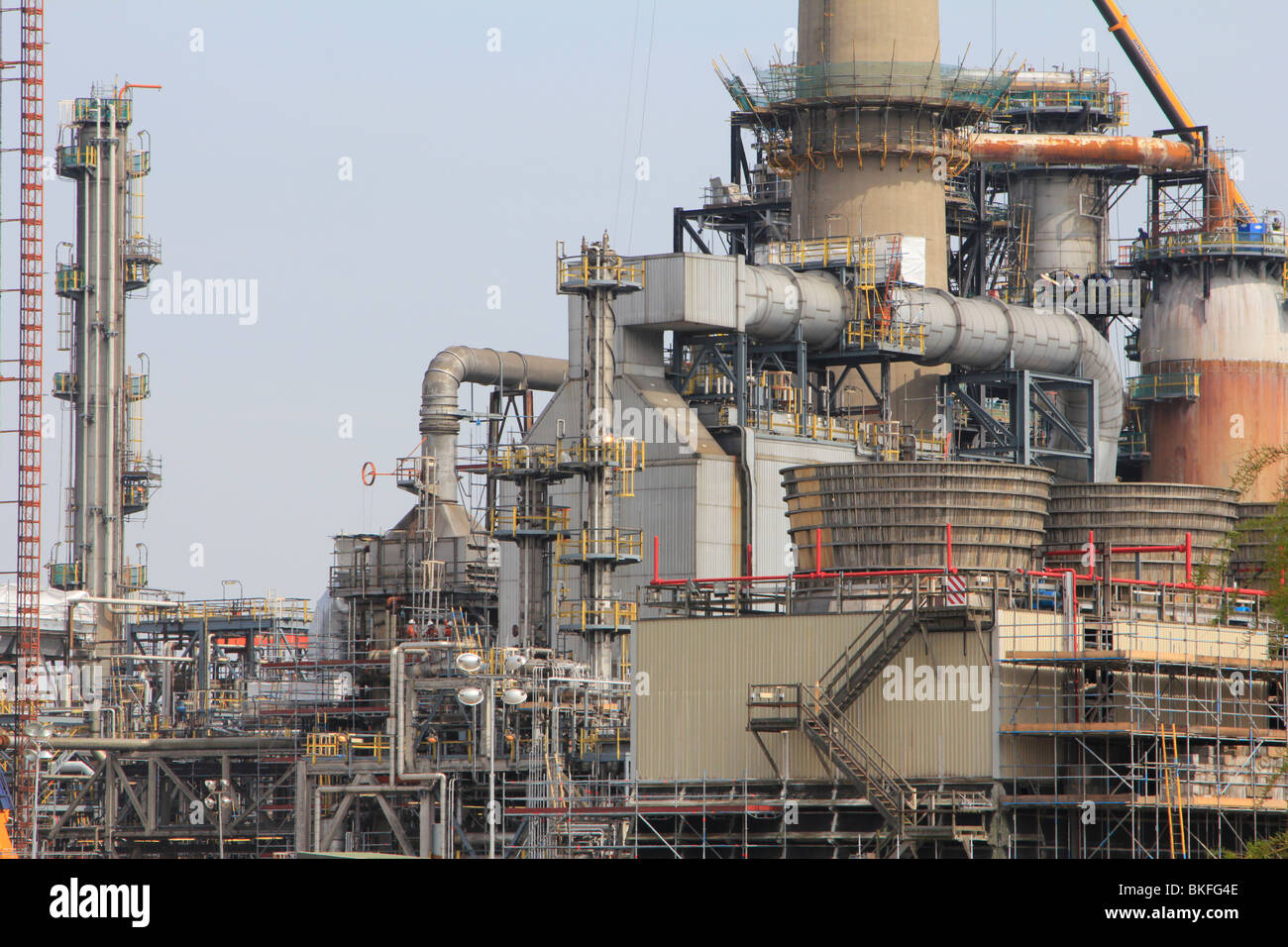 Conoco Phillips humber oil refinery North Lincolnshire england uk gb ...