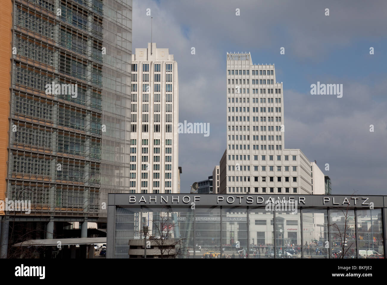Buildings at Potsdamer Platz in Berlin, Germany Stock Photo - Alamy