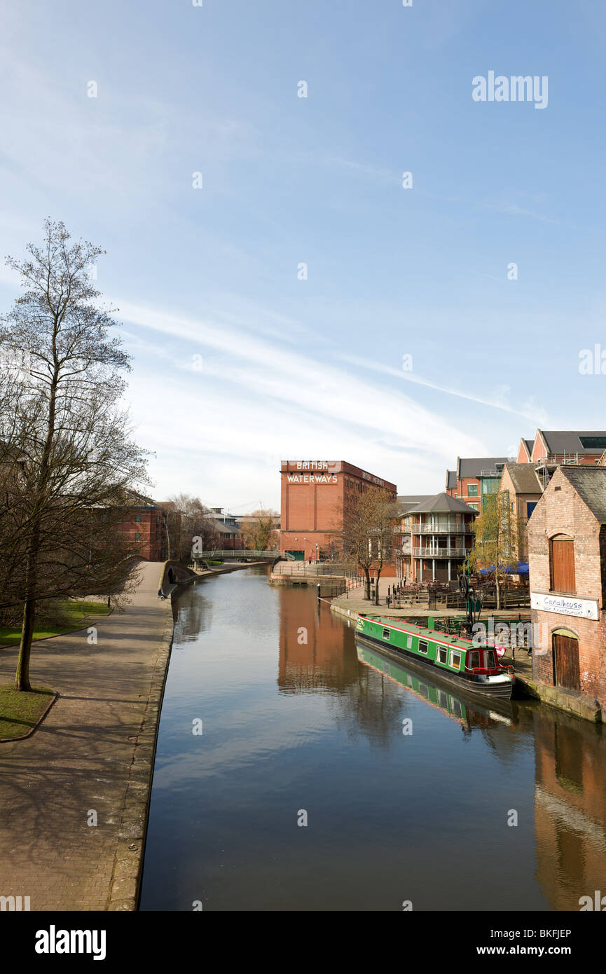 The British Waterways building, Nottingham, England Stock Photo - Alamy