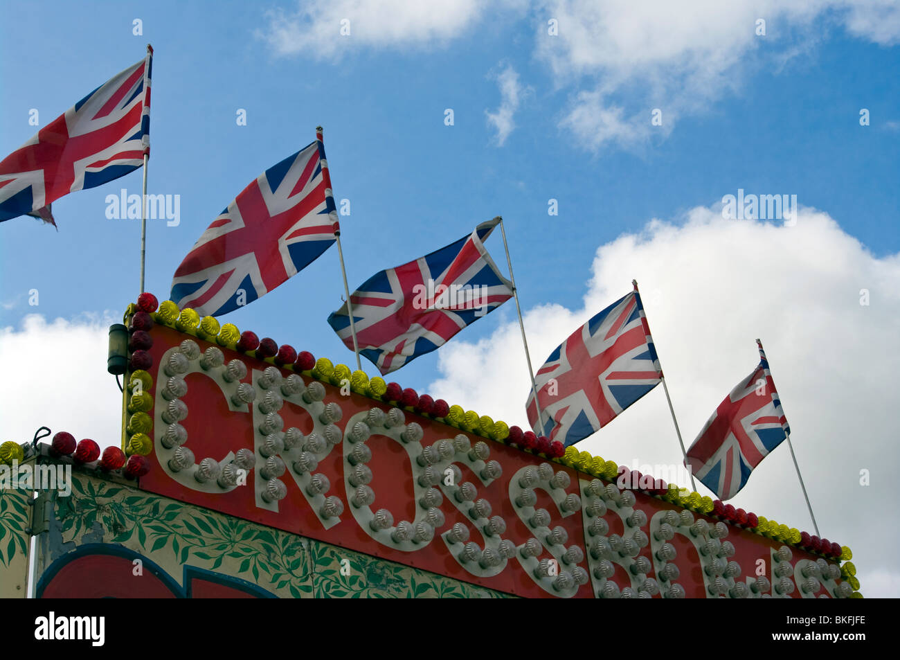 Several Union Jack Flags Stock Photo - Alamy