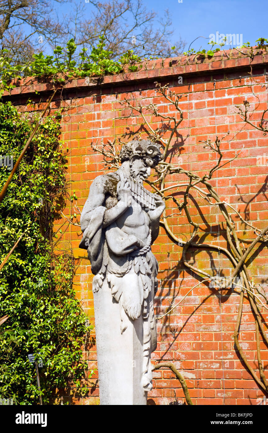 Wisley garden pan statue hi-res stock photography and images - Alamy