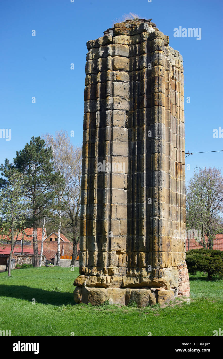 Klasterni skalice village Kolin Stock Photo - Alamy