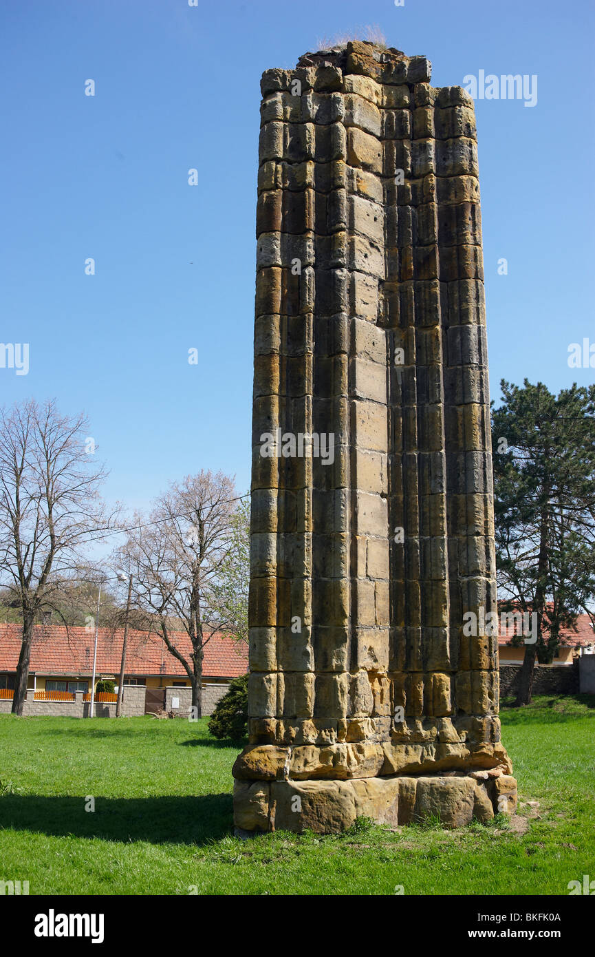 Klasterni skalice village Kolin Stock Photo - Alamy