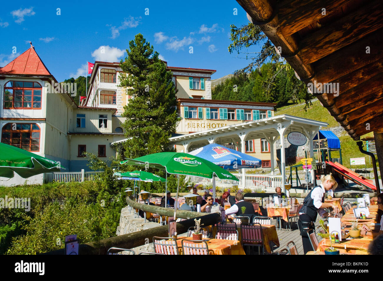 Berghotel schatzalp hi-res stock photography and images - Alamy