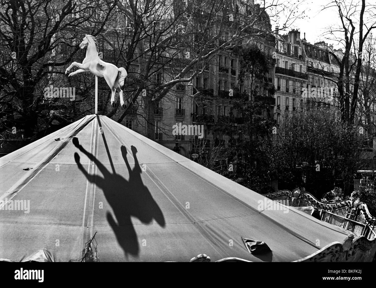 Fairground Black and White Stock Photos & Images - Alamy