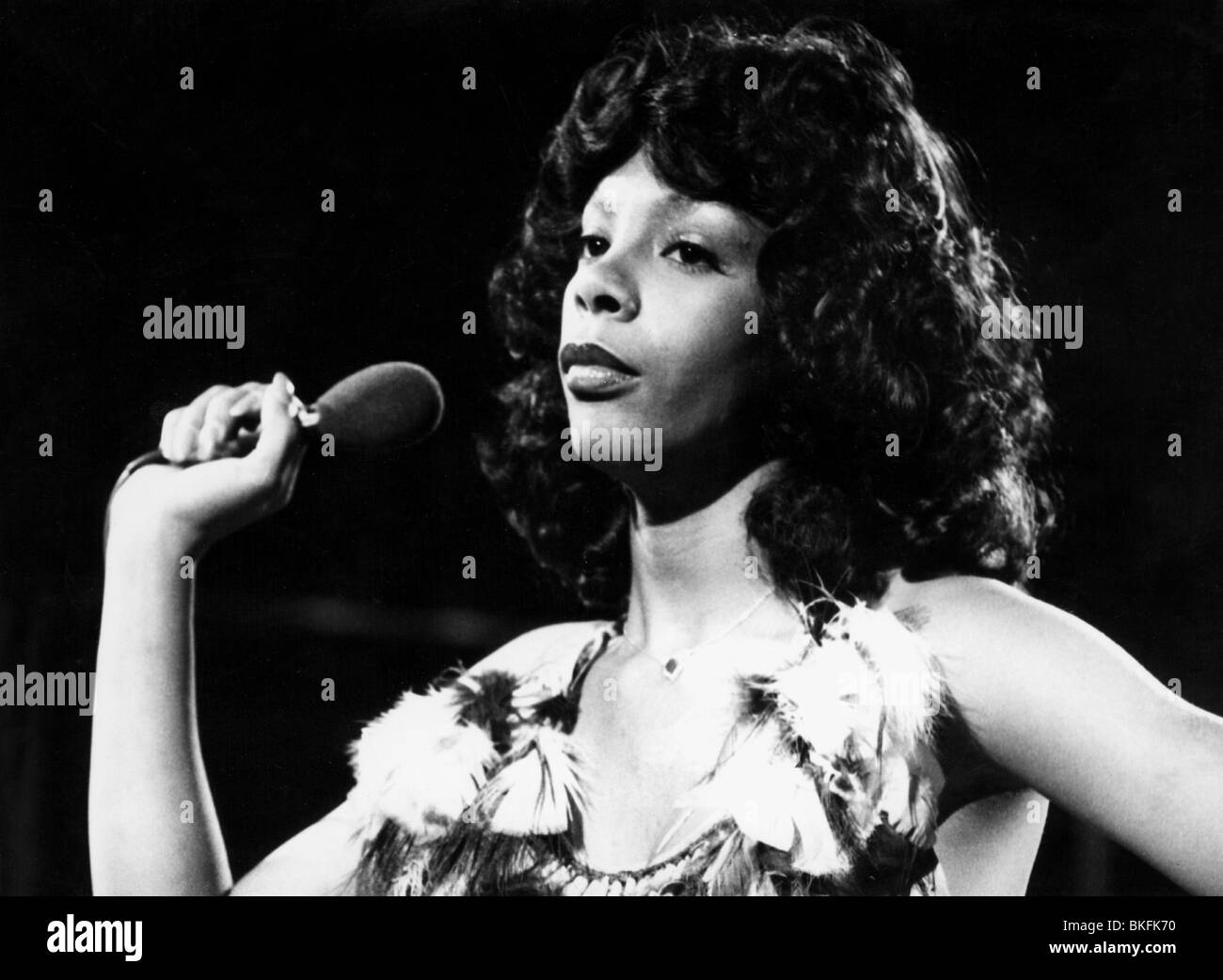 Donna Summer Donna Summer Donna Black and White Stock Photos & Images ...