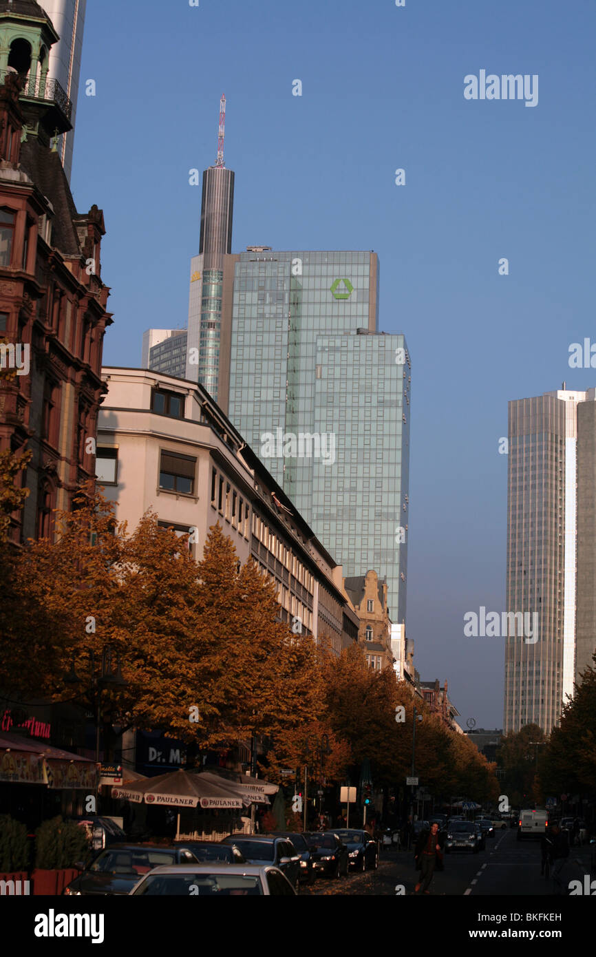 Modern office building Frankfurt am Main Germany Stock Photo - Alamy