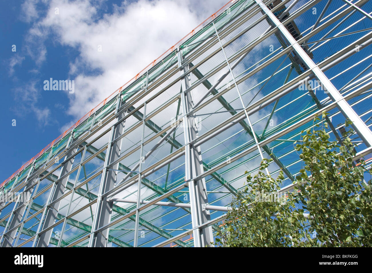 Steel Frame building site Stock Photo - Alamy