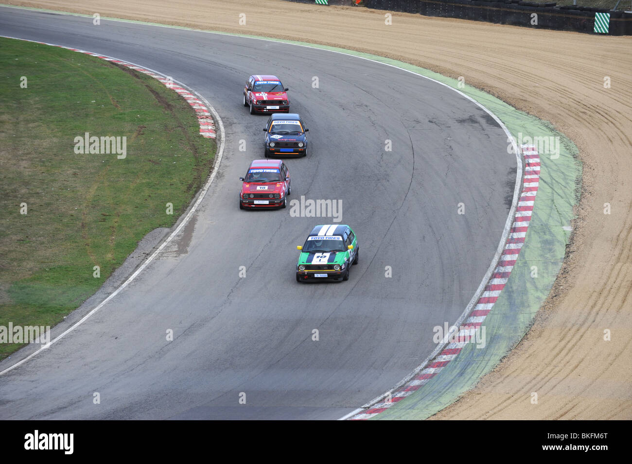 racing at brands hatch Stock Photo - Alamy